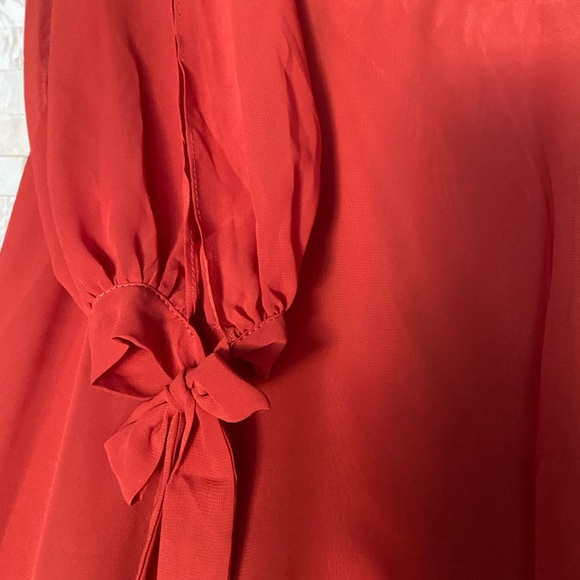 Azazie | Dresses | Gorgeous Long Gown Rust Color | Poshmark